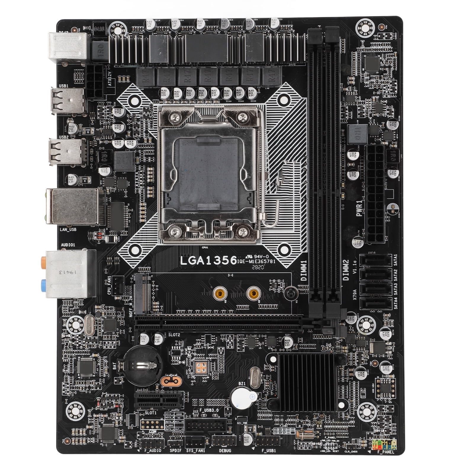 Placa base para minería, 2 canales, DDR3, LAN Gigabit, 4 SATA2.0, M ...