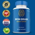 Iron Brain Capsules, Maximum Strength Pills Cognitive and Brain, IronBrain Supplement for Neuro ...