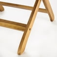 GDF Studio Rabion Outdoor Acacia Wood Folding Bistro Table, Teak ...