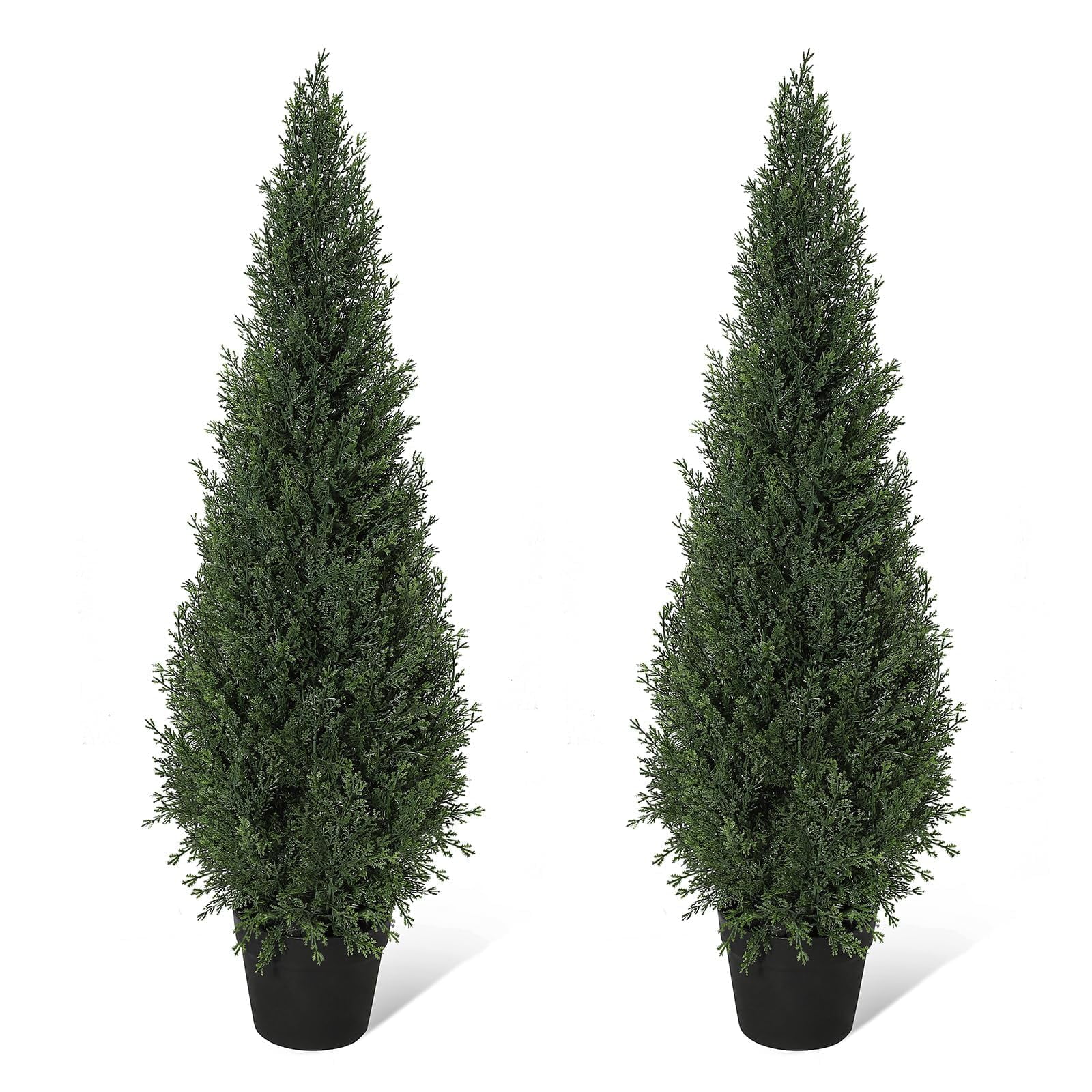 Click here for Yiwanda Yiwa Outdoor Artificial Cedar Trees  2-Pac... prices