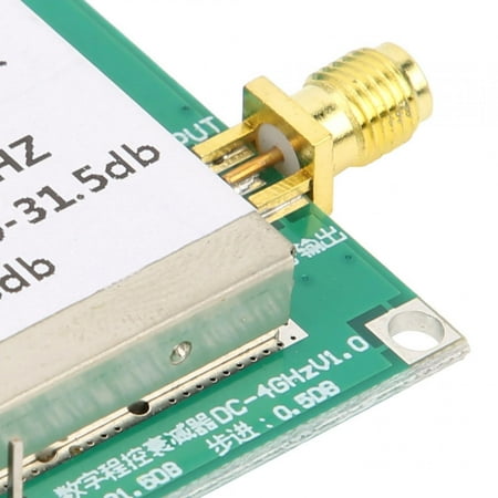 Rdeghly PE4302 Digital RF Attenuator Module RF High Linearity 0.5dB Stepping Module,Attenuator ...