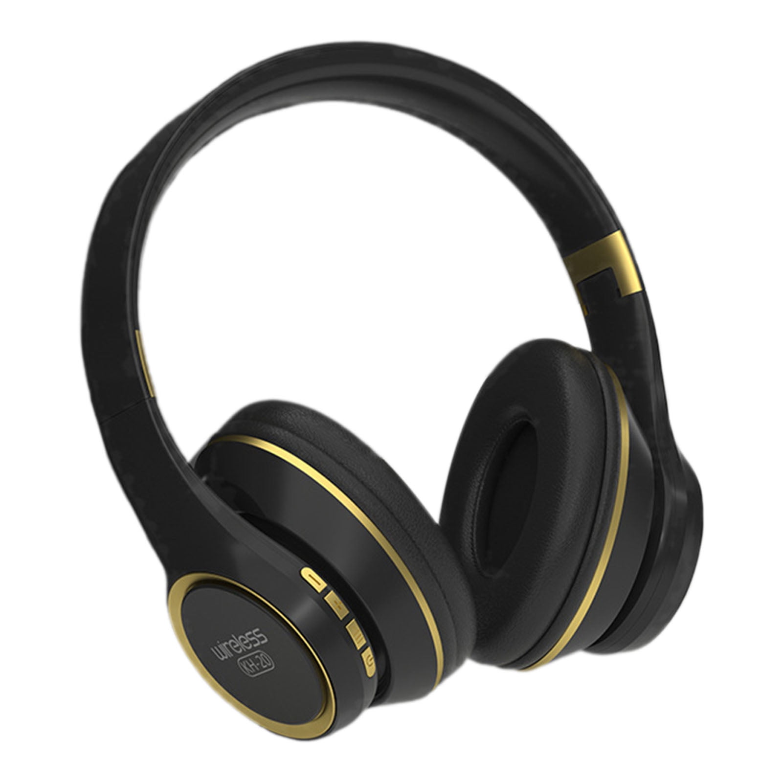 Kripyery Wireless Headphone Built-in Mic Low Latency Subwoofer Stereo ...