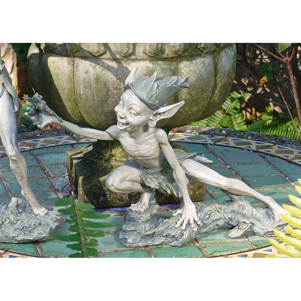 Design Toscano Stretch Garden Pixie Sculpture - Walmart.com - Walmart.com