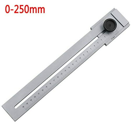 0-250mm Stainless Steel Marking Gauge, Woodworking Measuring Tools ...