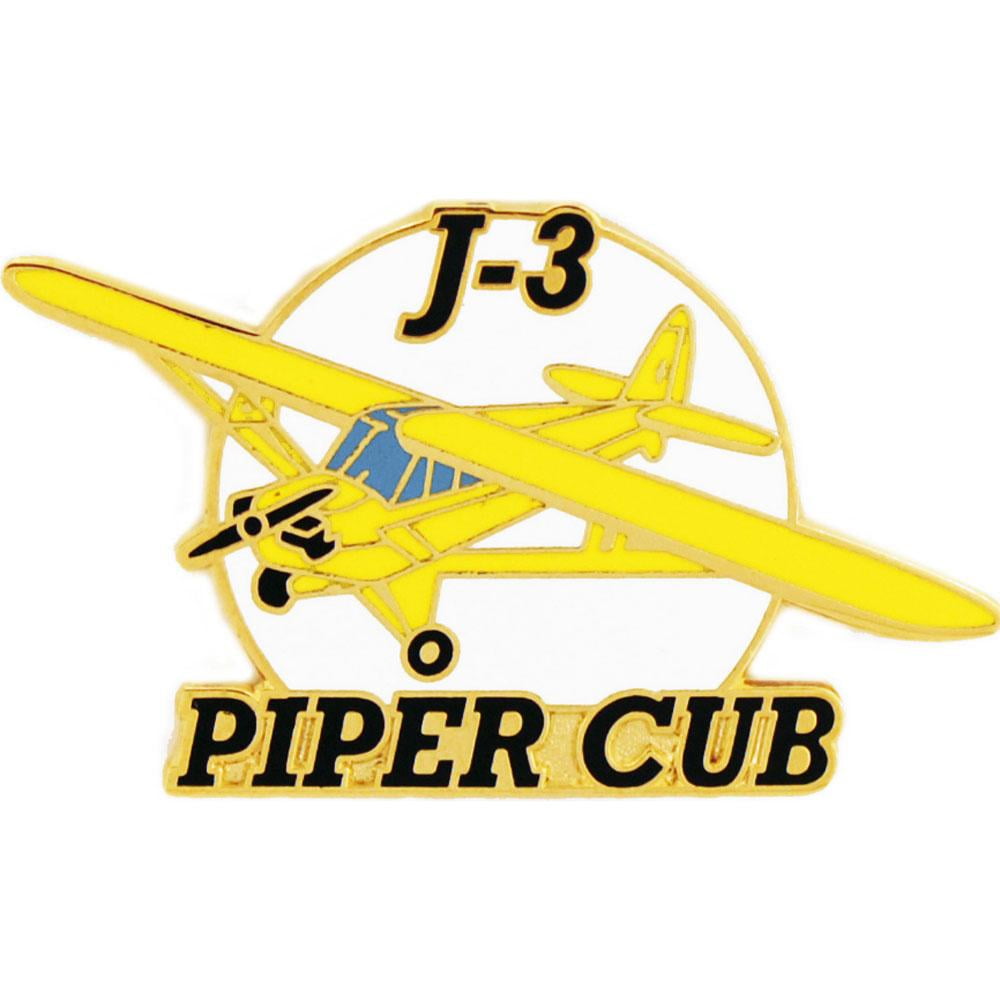 Piper J-3 Airplane Pin 1 1/2" - Walmart.com