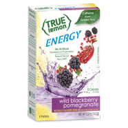 TRUE LEMON Raspberry Lemonade Drink Mix (30 Packets) Made from Real ...