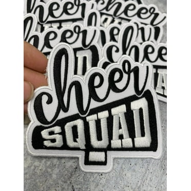 Embroidered "All-Star Cheerleader" Blue/White, Cheerleading Patch, Iron ...