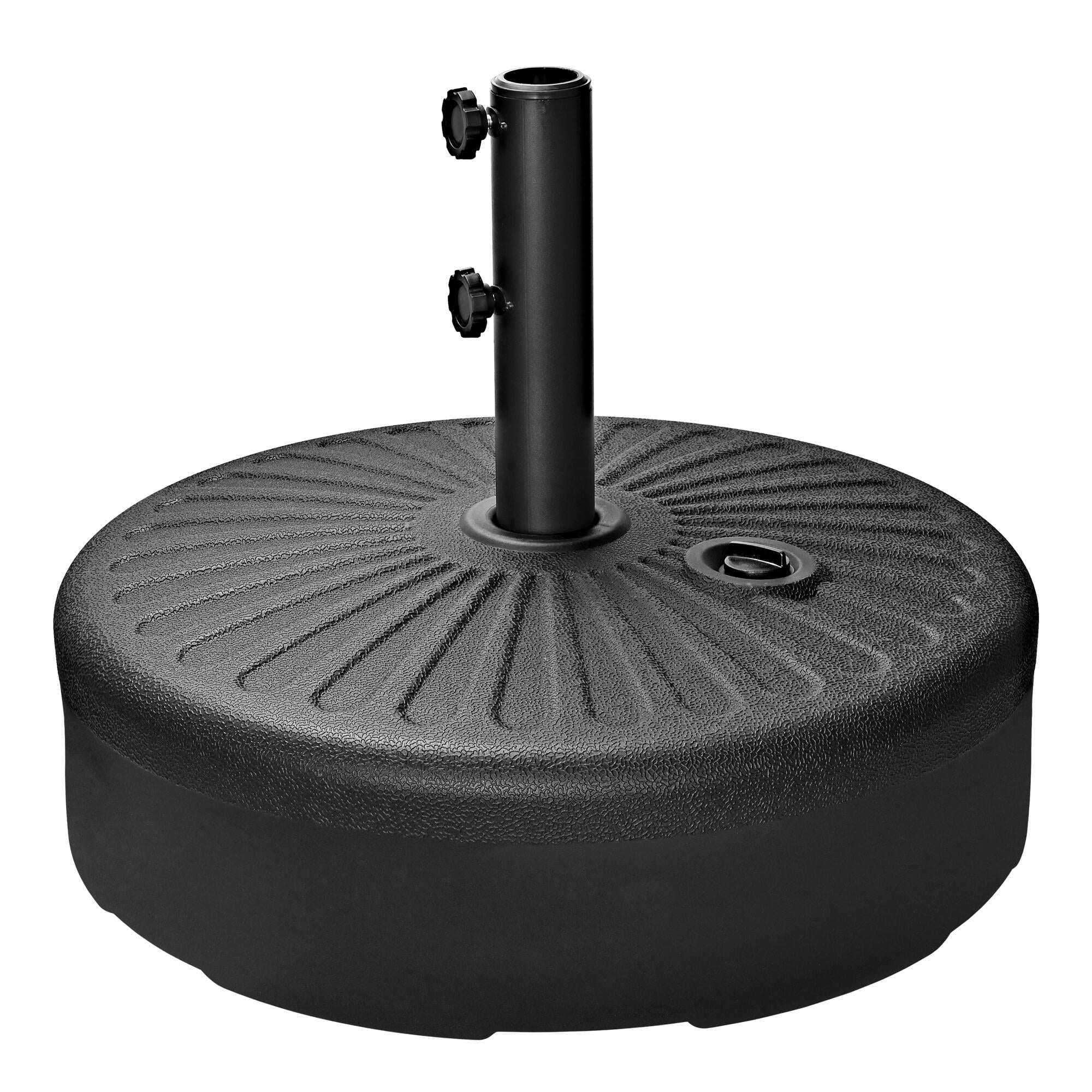 155lbs Patio Umbrella Base, 22 inch Water and Sand Filled Outdoor Patio ...