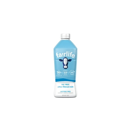 Fairlife, Fat Free Ultra-Filtered Milk, 52 Fl. Oz. - Walmart.com