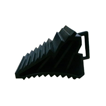 Smilepp Nonslip Portable Car Wheel Chock Trailer Tire Blockers Rubber ...