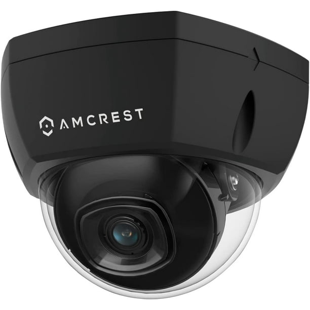 Amcrest UltraHD 4K (8MP) Outdoor Security POE IP Dome Camera, 98ft ...