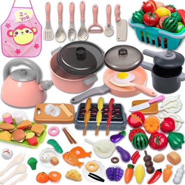 Learning Resources 44 Piece New Sprouts Classroom Kitchen Play Cooking ...