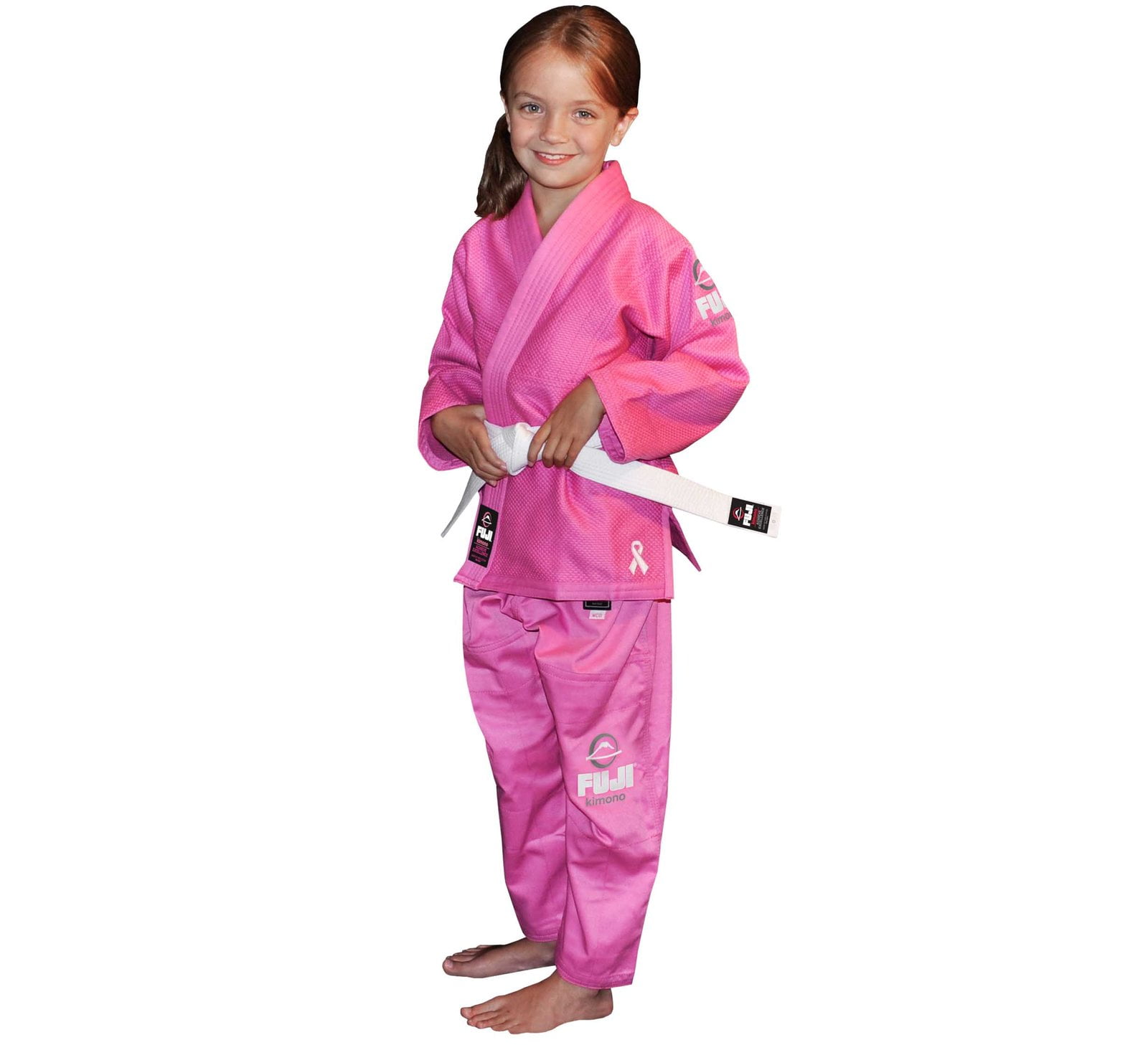 Fuji Kids Youth Childrens All Around Brazilian Jiu Jitsu Gi - Pink (C0 ...