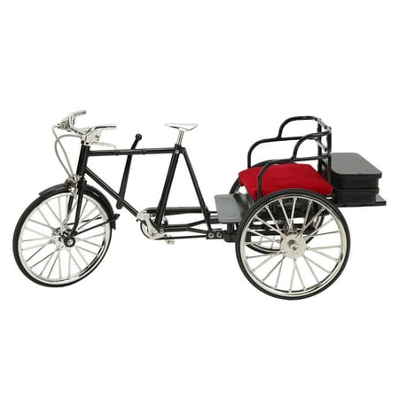 Retro Cycle Rickshaw Model, Vintage Design Unique Easy Assembly Cycle ...