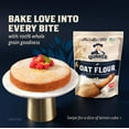 Quaker 100% Whole Grain Oat Flour for Baking, Heart Healthy, 20 oz ...