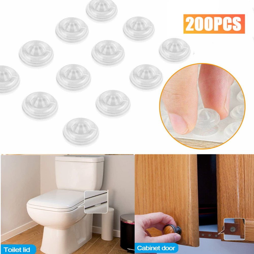 Click here for Generic Clear Cabinet Door Bumper Pads- 200pcs 13m... prices