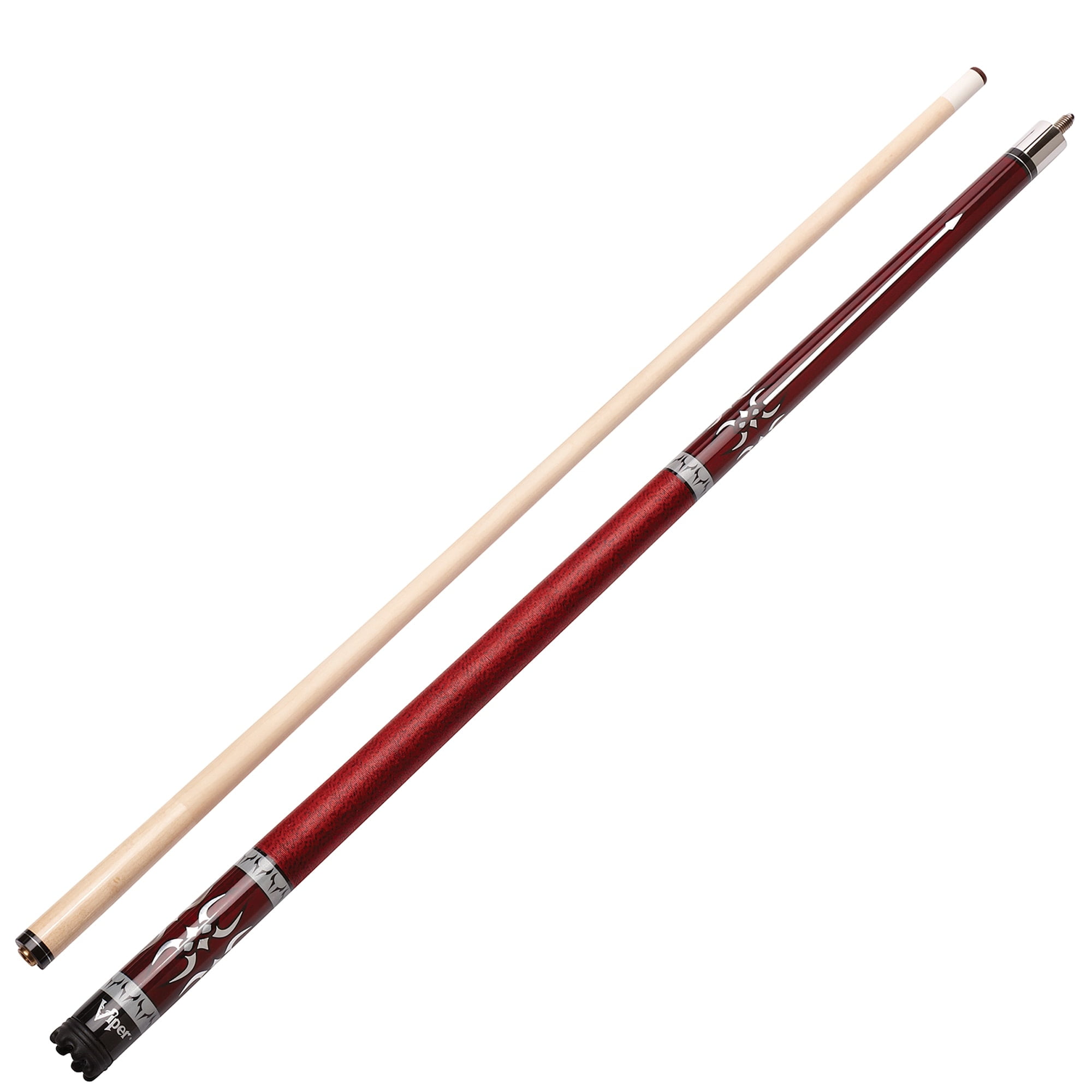 Viper Sinister Red Wrap Billiard/Pool Cue Stick 18 Ounce - Walmart.com