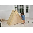Avenlur Oak 4-in-1 Kids Playhouse: Indoor/Outdoor Climber, Art Easel ...