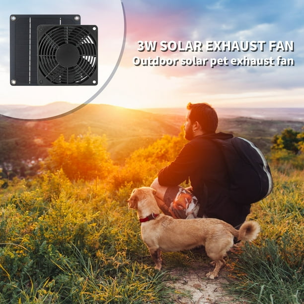 Xingzhi Solar Ventilation Fan with 3W Monocrystalline Silicon Solar ...