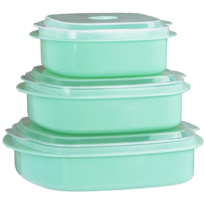Microwave Cookware Set Seafoam - Walmart.com