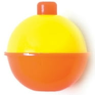 Eagle Claw Clear Spin Floats 2" Water Weighted 2 Per Pack - Walmart.com