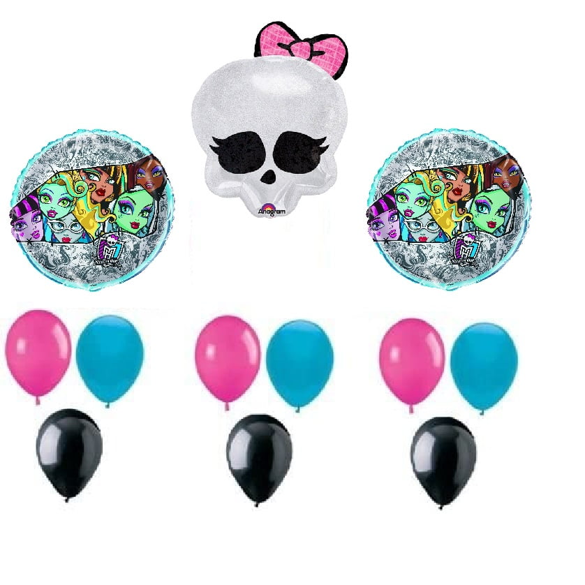 Monster HIGH Badge SKULLETTE Skull (12) Birthday Party Decoration ...