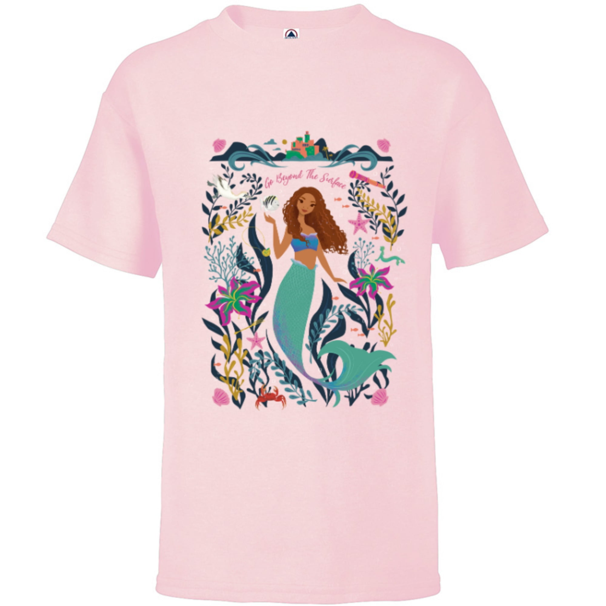 Disney The Little Mermaid Ariel Beyond the Surface - Short Sleeve T ...