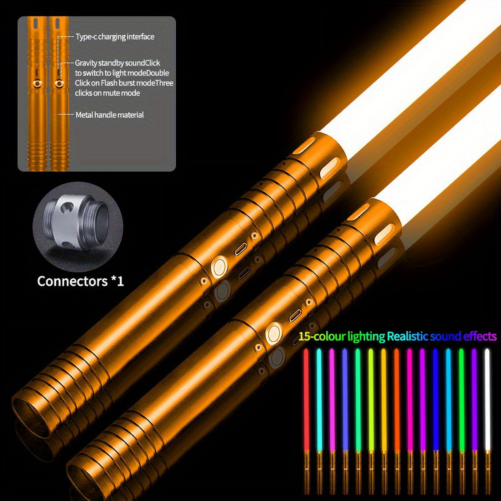 Click here for Grm Luminous Sword Type-C1800mah Rechargeable Ligh... prices