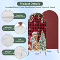 Christmas Cats Arch Backdrop Cover 6x2.6 Ft,Spandex Wedding Arch Stand ...