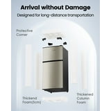 Bodare 3.2 Cubic Feet Freestanding Mini Fridge with Freezer - Walmart.com