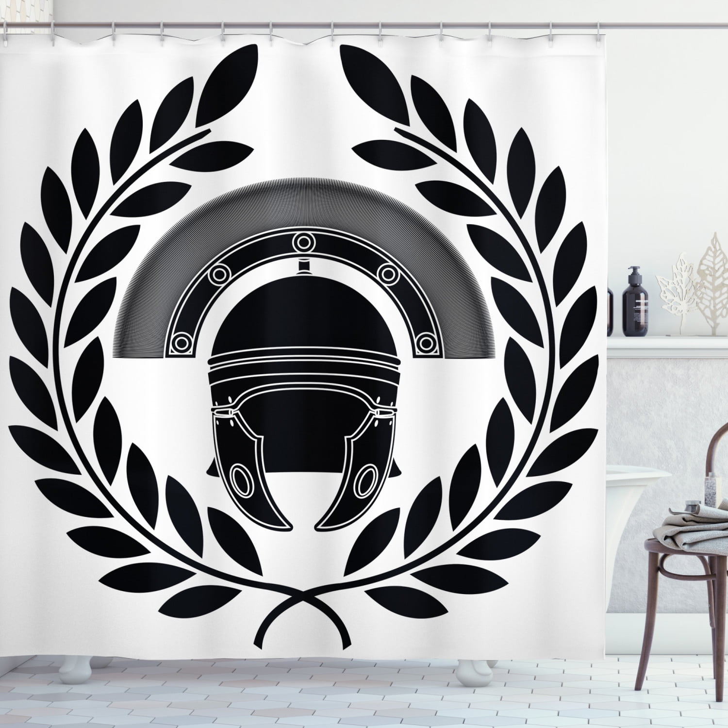 Toga Party Shower Curtain, Ancient Greek Figure Classic Mythological ...