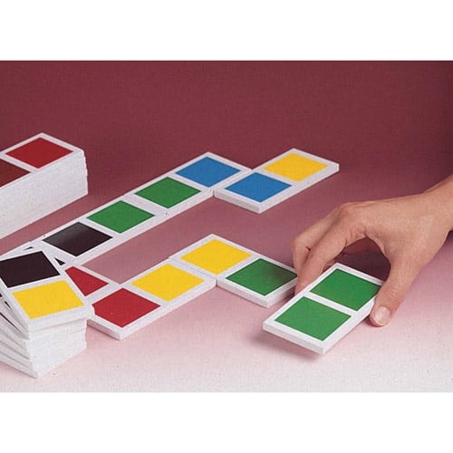 Jumbo Color Dominoes - Walmart.com
