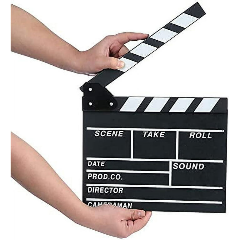 Movie Camera Prop 10 Pieces Movie Clapboard Cardboard Clapper Board ...