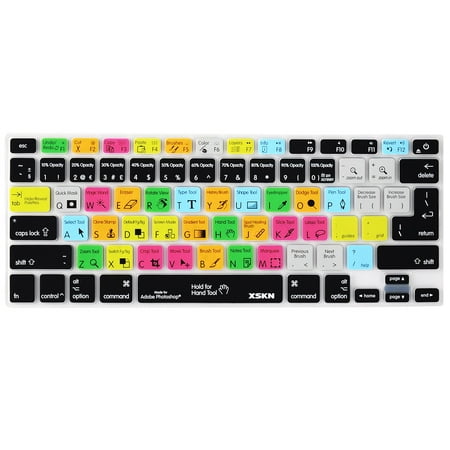 Adobe Photoshop Shortcuts Keyboard Skin Hot Keys PS Keyboard Cover for ...