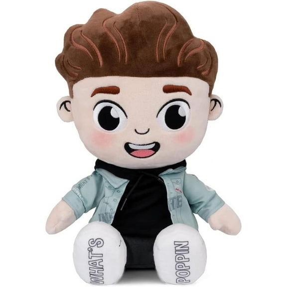 Geometry Dash Cube Plush Toy, Official Character Soft Stuffed Animal ...