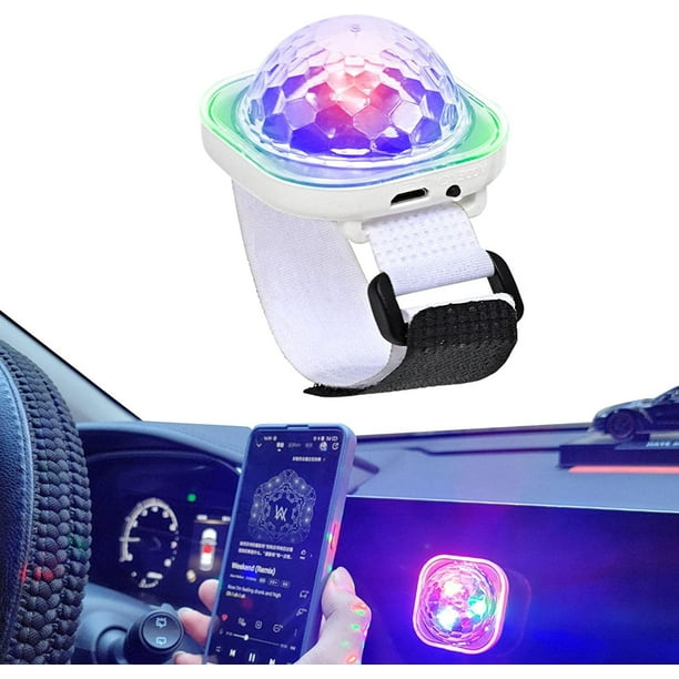 Ofocase Mini Disco Ball Light, Light Up Bracelet Kids Dance Light ...