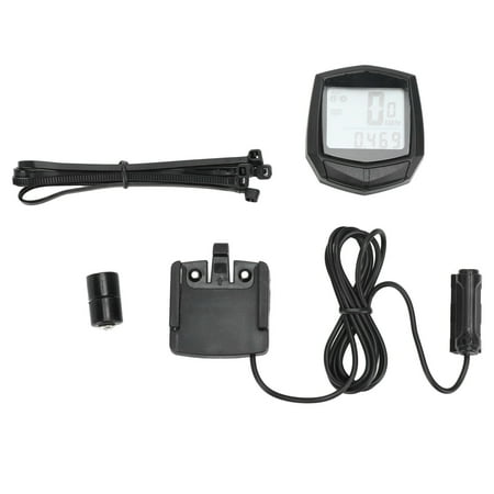 Cycle Computer, ABS AG10 Battery Powered Wired Bicycle Computer ...