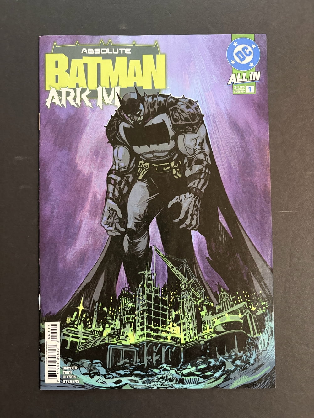 Absolute Batman: Ark-M #1 Comic Book - Walmart.com