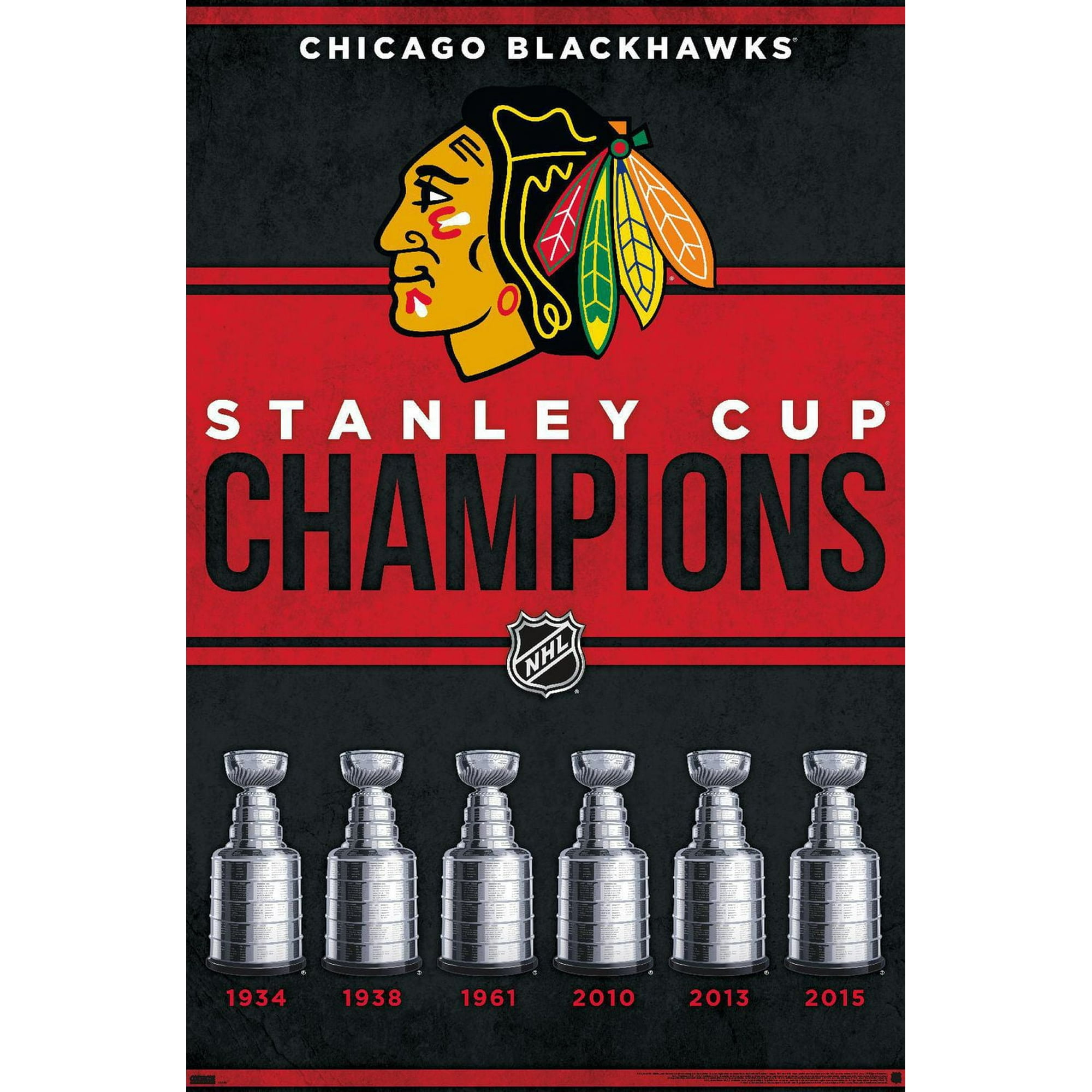 Click here for Trends International Nhl Chicago Blackhawks - Cham... prices