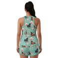 Tutolipy Women Tankini Swimsuits, Horse & Floral Pattern Bathing Suit ...