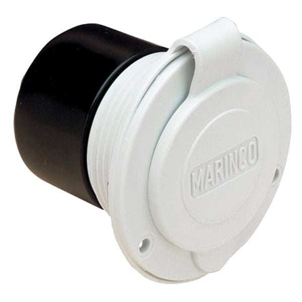 Marinco 150BBIW - 15A 125V Front Mount Bass Boat Inlet - Walmart.com