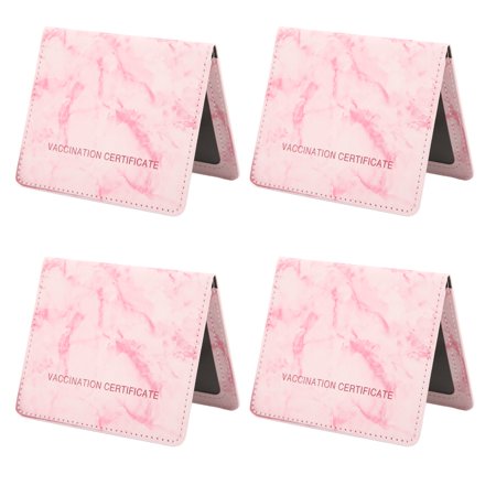 Vaccination Card Protector, Pure Color Vaccination Certificate Holder ...