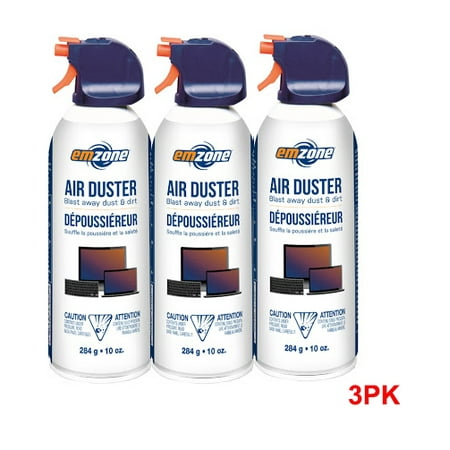 HYFAI Emzone Dust-Off Gaming Gear 10oz 300ml Compressed Gas Air Duster ...