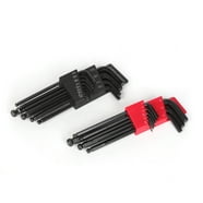 HART 22-Piece Ball End Hex Key Set and Handle SAE and MM - Walmart.com