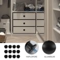BESTYASH 12Pcs Kitchen Cabinet Handles Black Round Suitable for ...