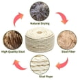 Natural Fiber Sisal Rope For Fixing Scratching Post And Creature ...