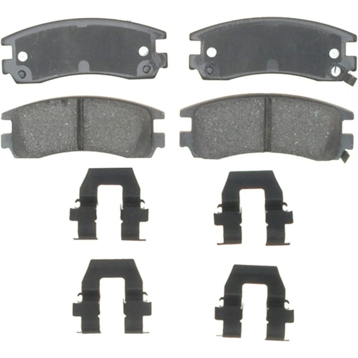Bilot Gold 17D698CH Ceramic Rear Disc Brake Pad Set, Tested to SAE ...
