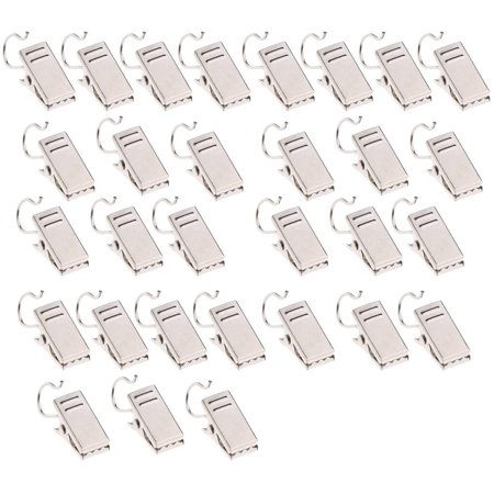 30 Set Heavy Duty Window Curtain Clips Clamps Hook, Hanging Clips ...