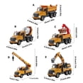 Educational Construction Vehicle Toy Realistic Simulation Sound Light ...