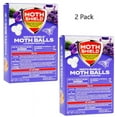 Moth Shield Moth Balls, Lavender Scent, Kills Clothes Moths and Carpet ...